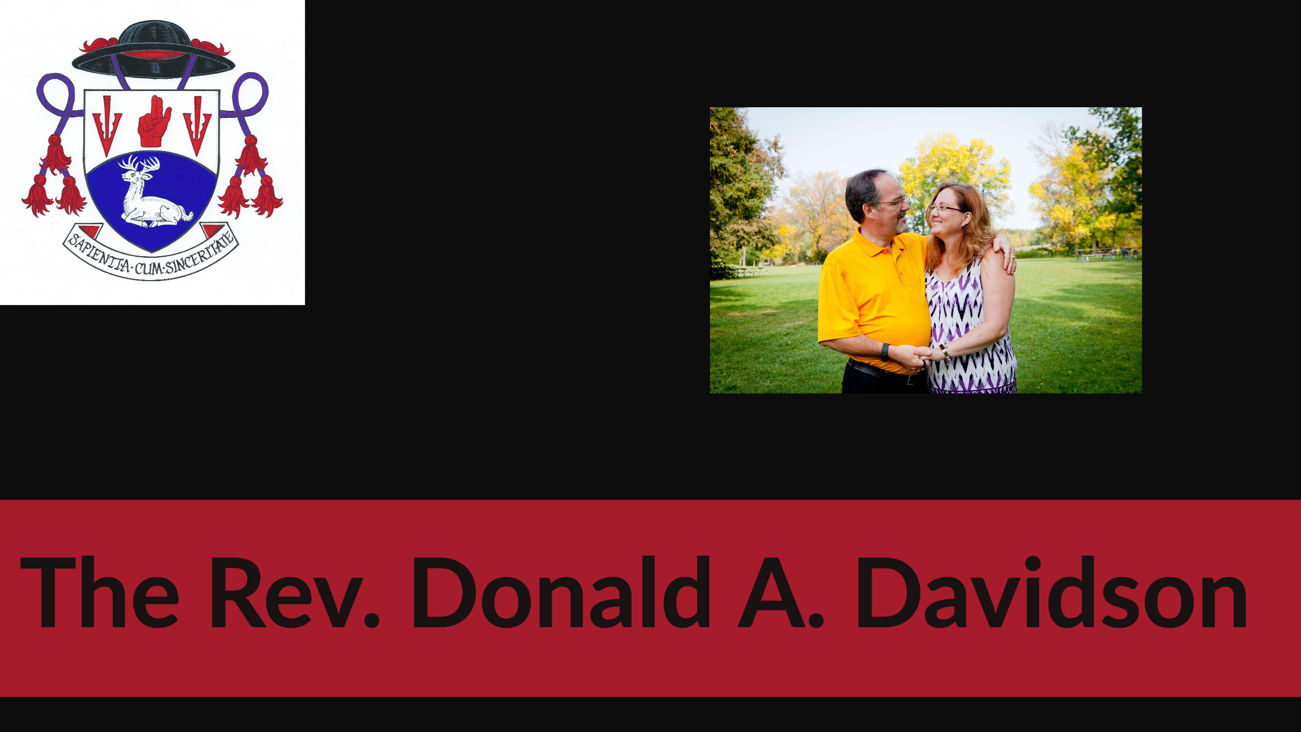 The Rev. Donald A. Davidson - Priest of the Anglican Church of Canada